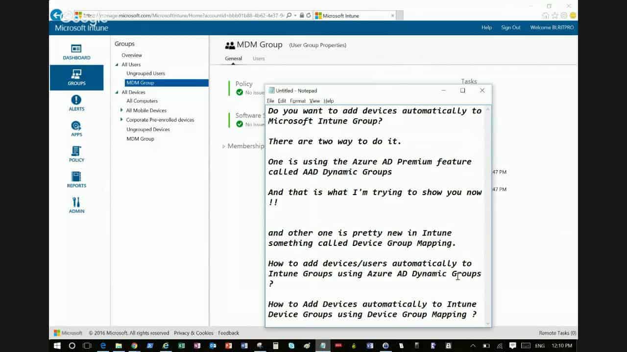 Learn How To Setup Dynamic Device Groups In Intune Htmd Blog