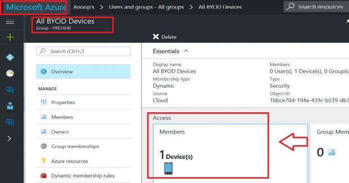 How To Create Azure AD Dynamic Device Groups For Windows BYOD CYOD ... How To Create Azure AD Dynamic Device Groups For Windows BYOD CYOD ...