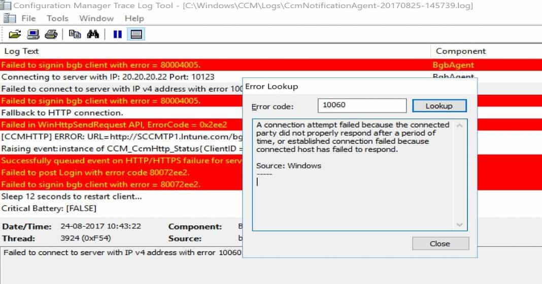 Troubleshoot SCCM Fast Channel Push Notification Issues HTMD Blog