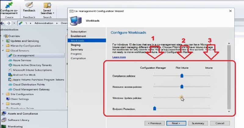 How to Setup SCCM Co-Management to Offload Workloads to Intune