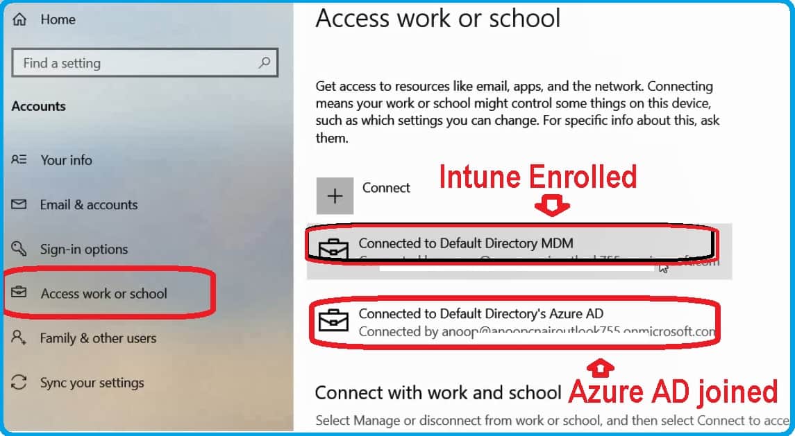 Windows 10 Azure AD Join - Manual Process Explained Windows 10 Azure AD Join - Manual Process Explained