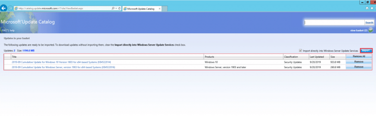 Patch Missing From Sccm How To Import Into Wsus Manually Htmd Blog