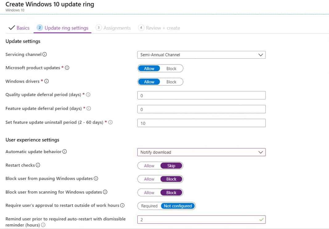 Software Update Patching Options With Intune Setup Guide