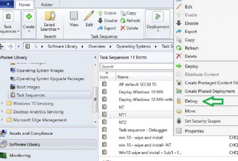 Sccm Task Sequence Debugger Learn How To Troubleshoot