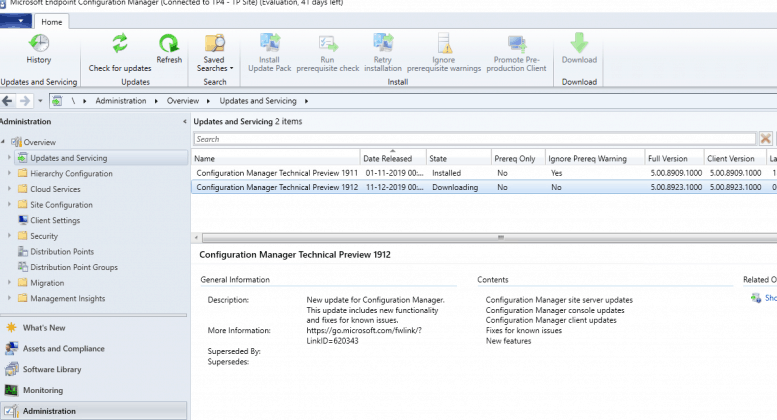 MEMCM Configuration Manager ConfigMgr 1912 Technical Preview Features MEMCM Configuration Manager ConfigMgr 1912 Technical Preview Features