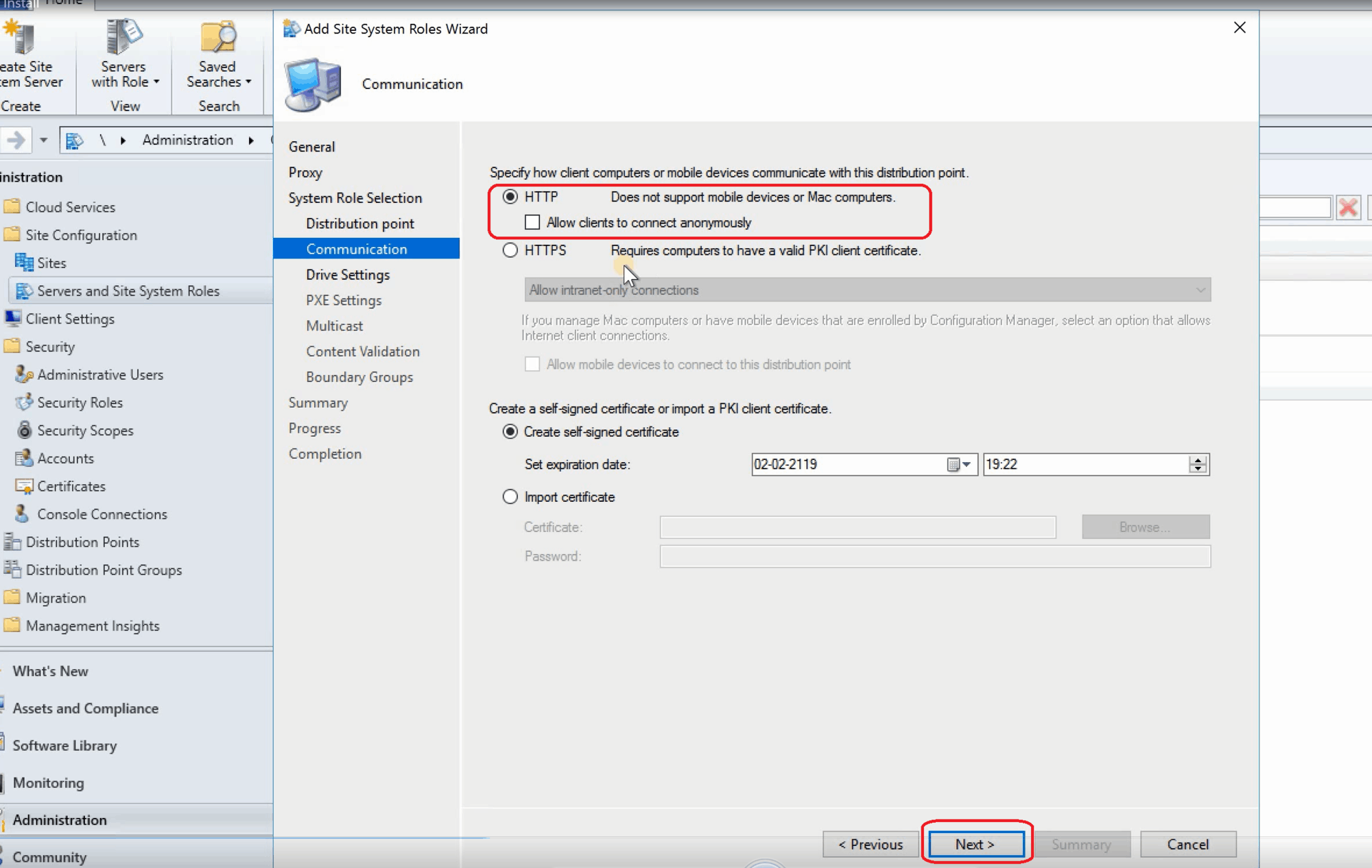 SCCM Install New Distribution Point Role | ConfigMgr HTMD Blog