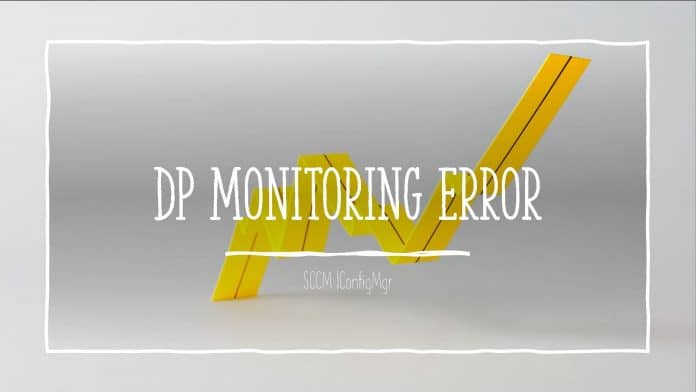 Dp Monitoring Error Failed To Create Virtual Directory Sccm Configmgr How To Manage Devices