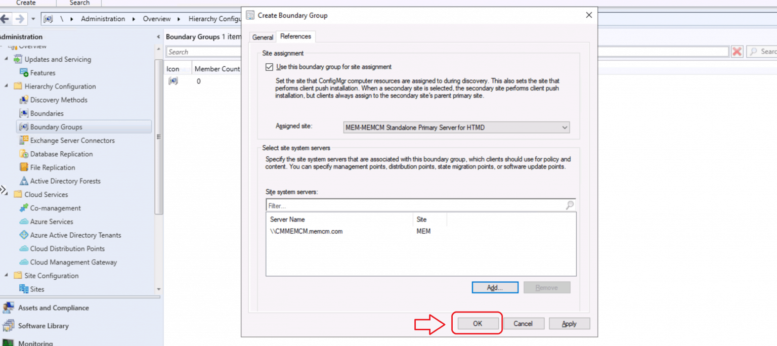 How To Create Boundary Groups In Configmgr Sccm Boundaries Htmd Blog