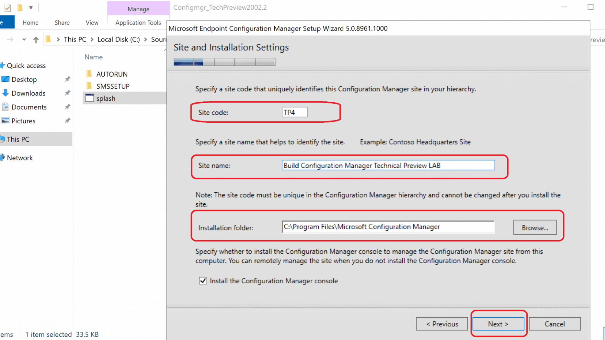 How To Build Configuration Manager Technical Preview Lab Baseline Version Of Sccm Htmd Blog