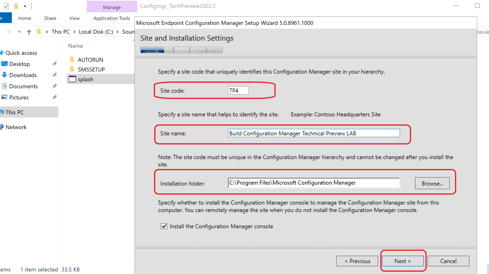 How To Build Configuration Manager Technical Preview Lab Baseline