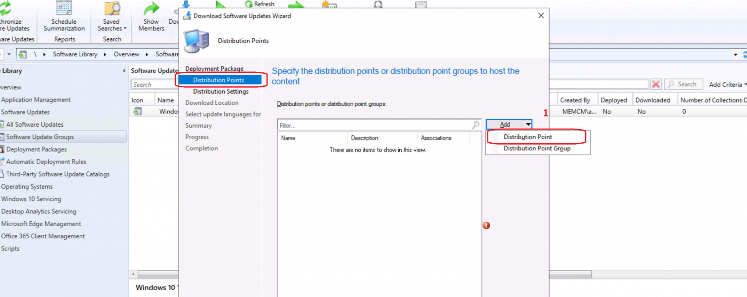 How To Create Deploy New Software Update Patch Package Using Sccm Configmgr Htmd Blog