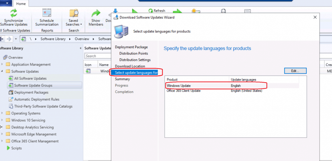 How To Create Deploy New Software Update Patch Package Using Sccm Configmgr Htmd Blog