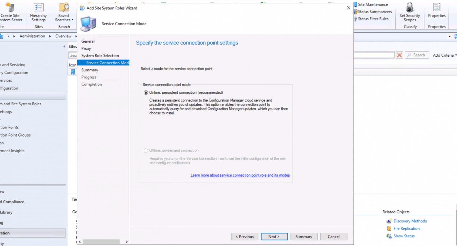 Learn How To Install Reinstall Sccm Service Connection Point Configmgr Htmd Blog