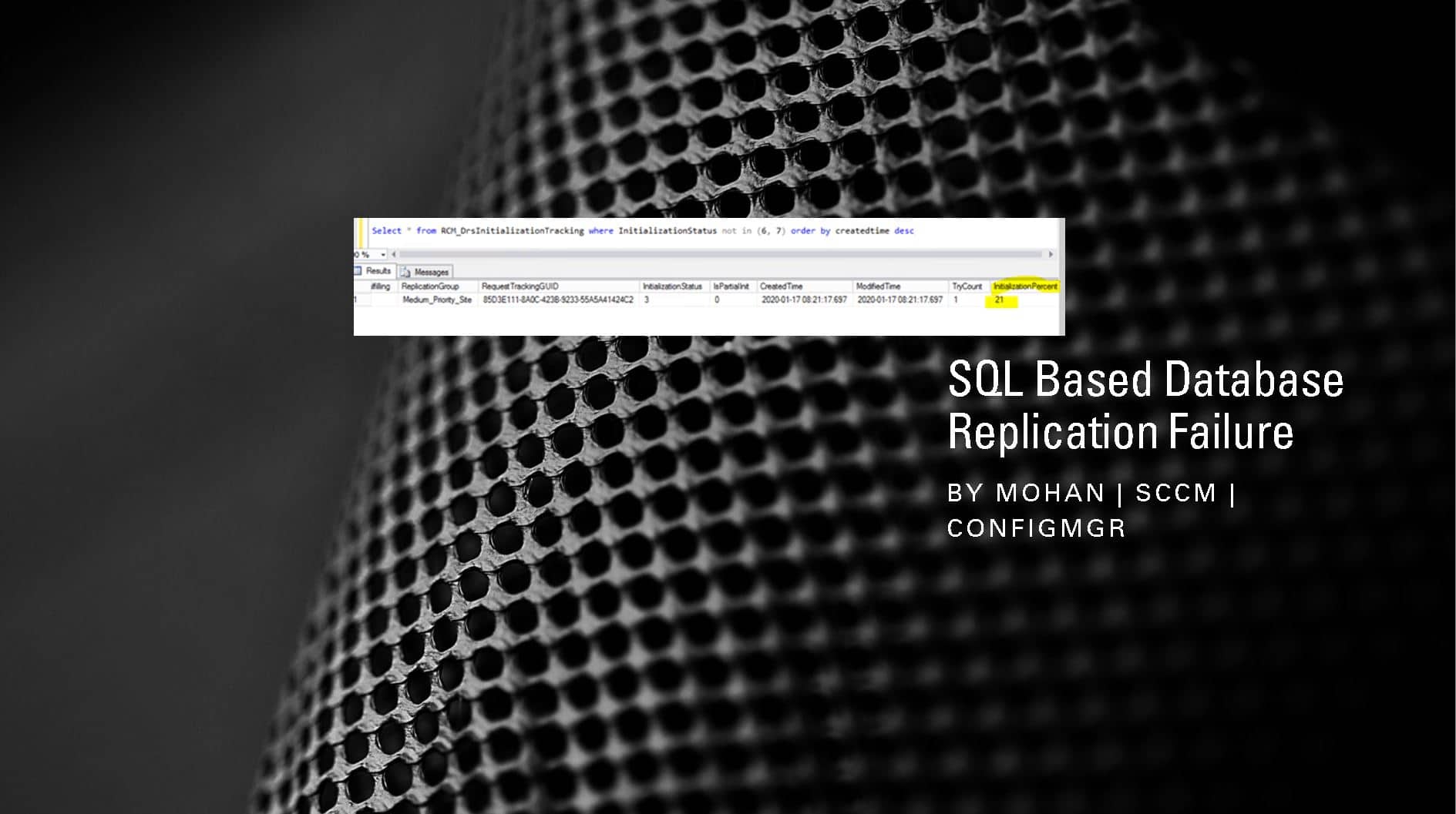 FIX SCCM SQL-Based Database Replication Failure Between CAS Primary ... FIX SCCM SQL-Based Database Replication Failure Between CAS Primary ...
