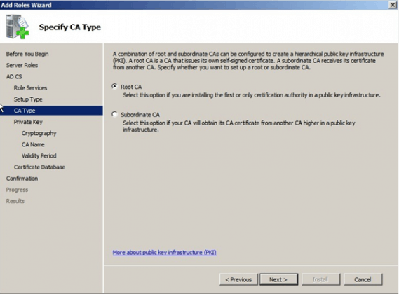 Install Root CA Sub-Ordinate CA Non-trusted Domains |ConfigMgr | SCCM ... Install Root CA Sub-Ordinate CA Non-trusted Domains |ConfigMgr | SCCM ...