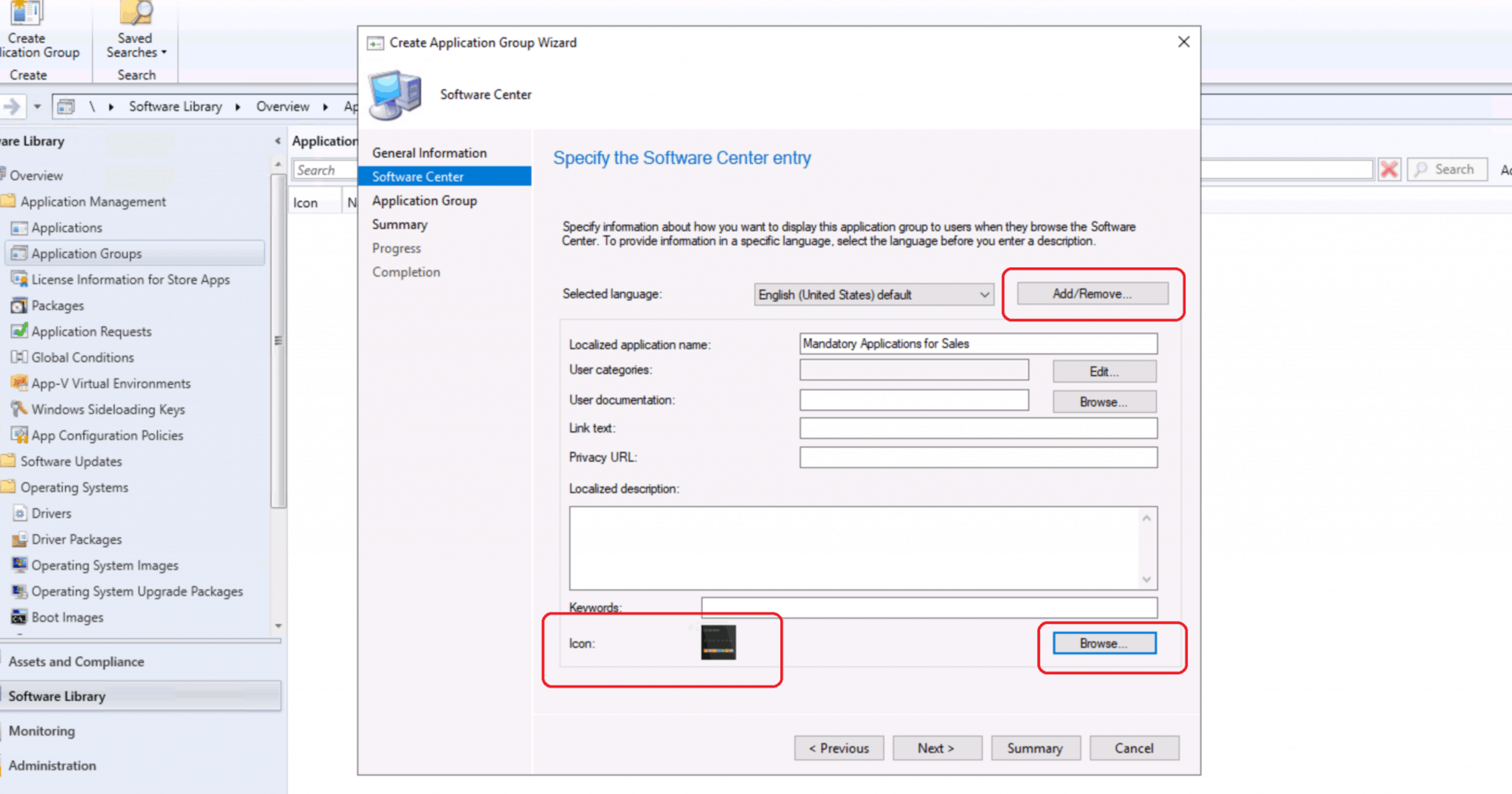 Create Application Group Using Sccm Configmgr Deploy App Group Htmd Blog
