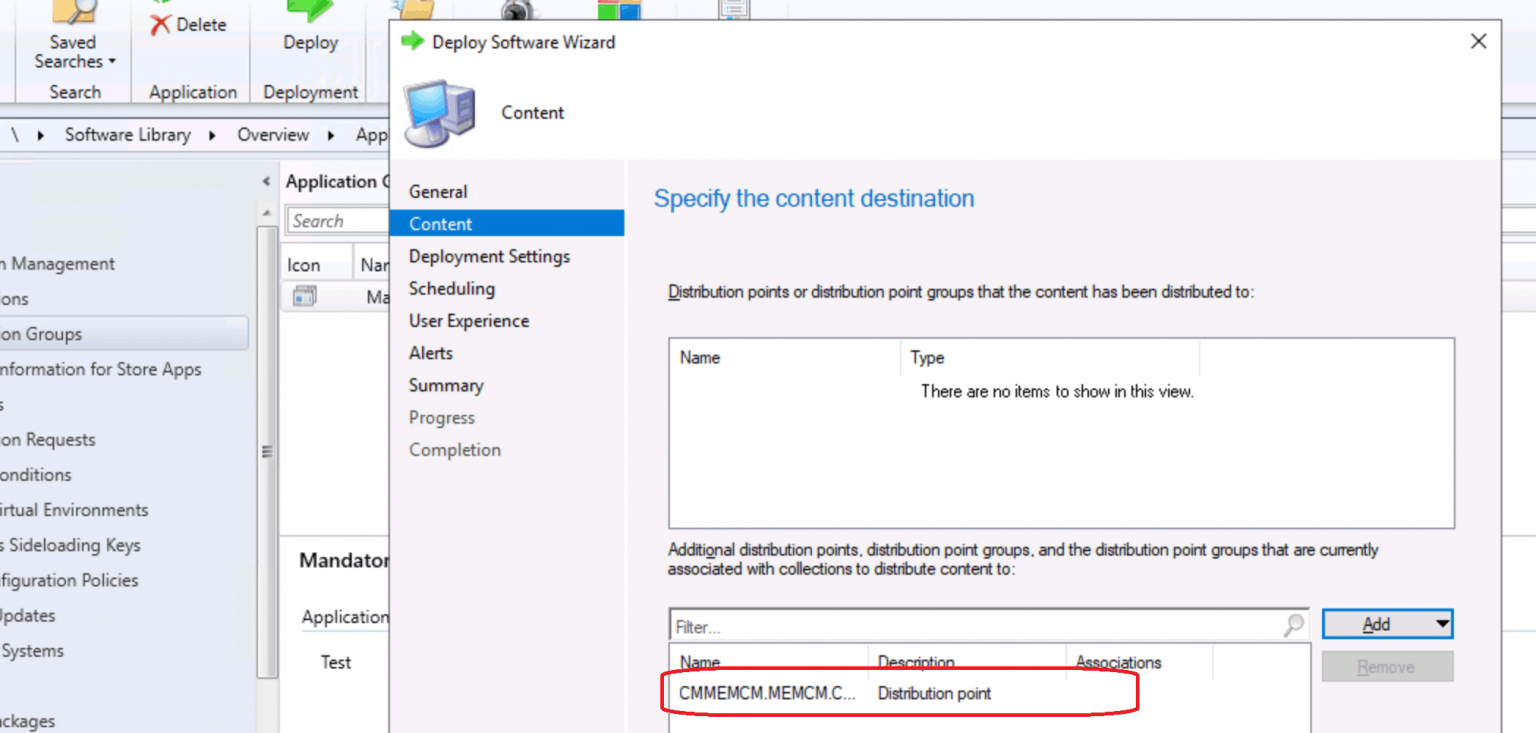 Create Application Group Using Sccm Configmgr Deploy App Group Htmd