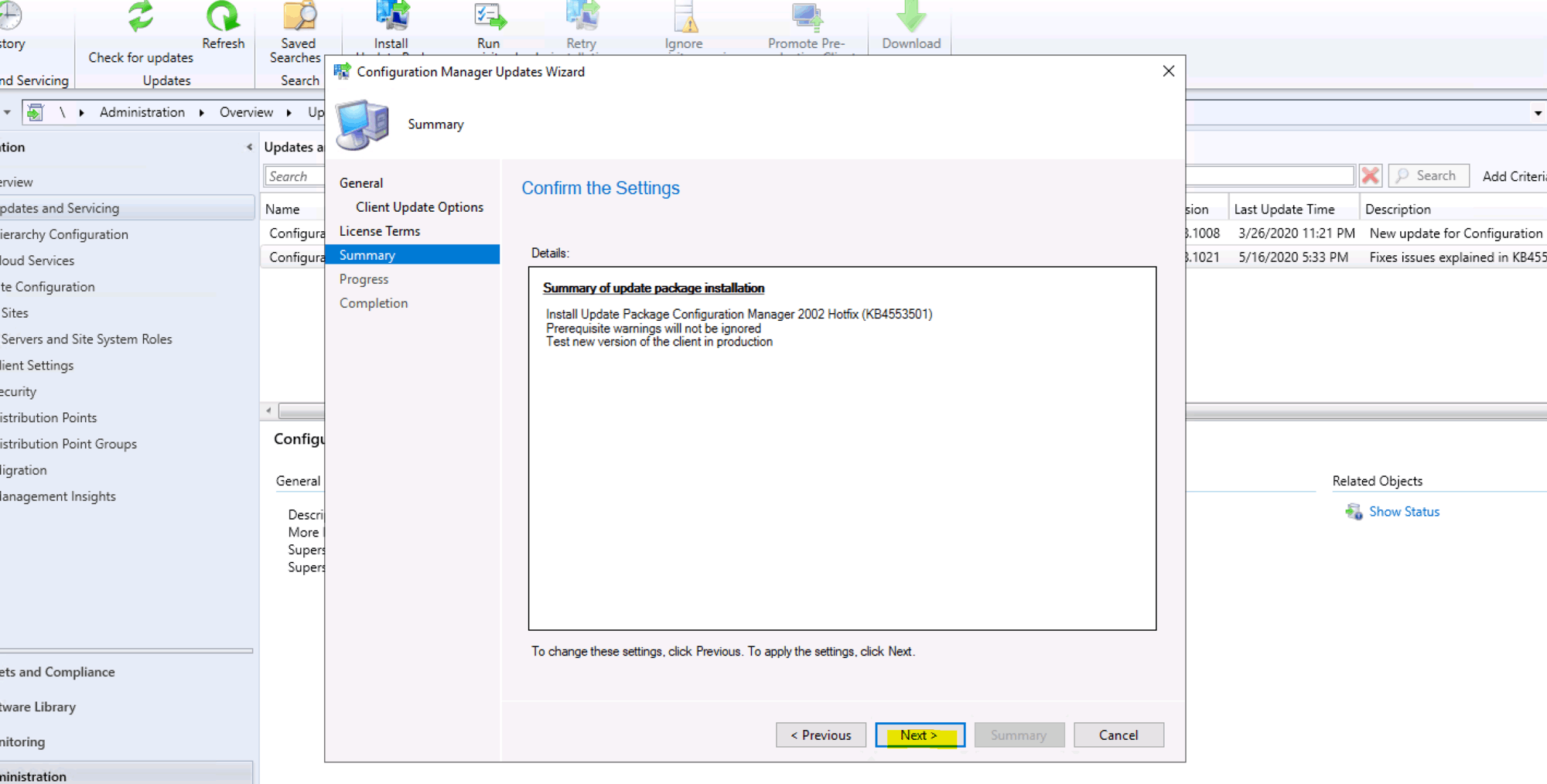 ConfigMgr 2002 Hotfix KB4553501 Fix Known Issues Of Fast Ring HTMD Blog ConfigMgr 2002 Hotfix KB4553501 Fix Known Issues Of Fast Ring HTMD Blog