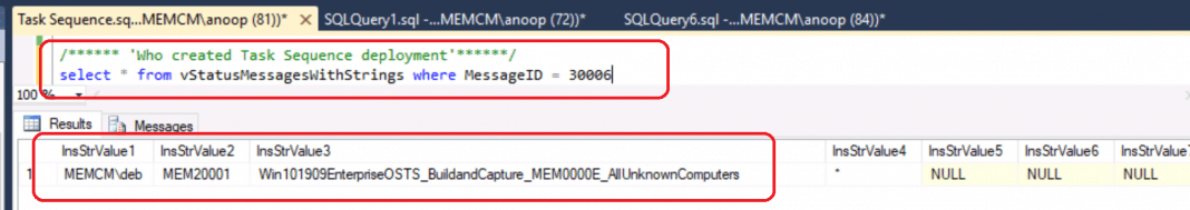Learn Who Modified Configmgr Task Sequence Deployment Deleted Sccm