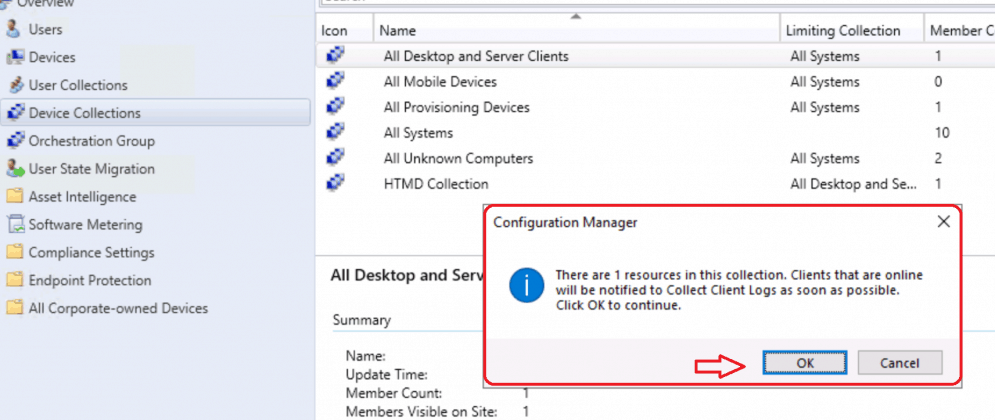 Learn How To Collect SCCM Client Logs Using ConfigMgr Console HTMD Blog