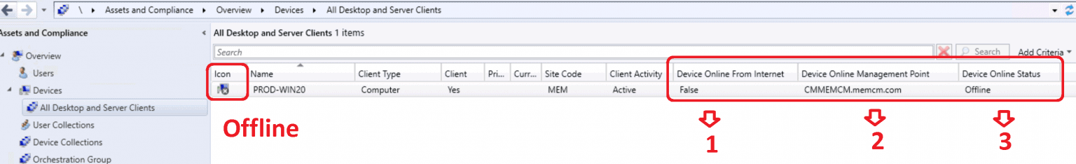 Monitor ConfigMgr Client Status From SCCM Console | Online | Offline ... Monitor ConfigMgr Client Status From SCCM Console | Online | Offline ...