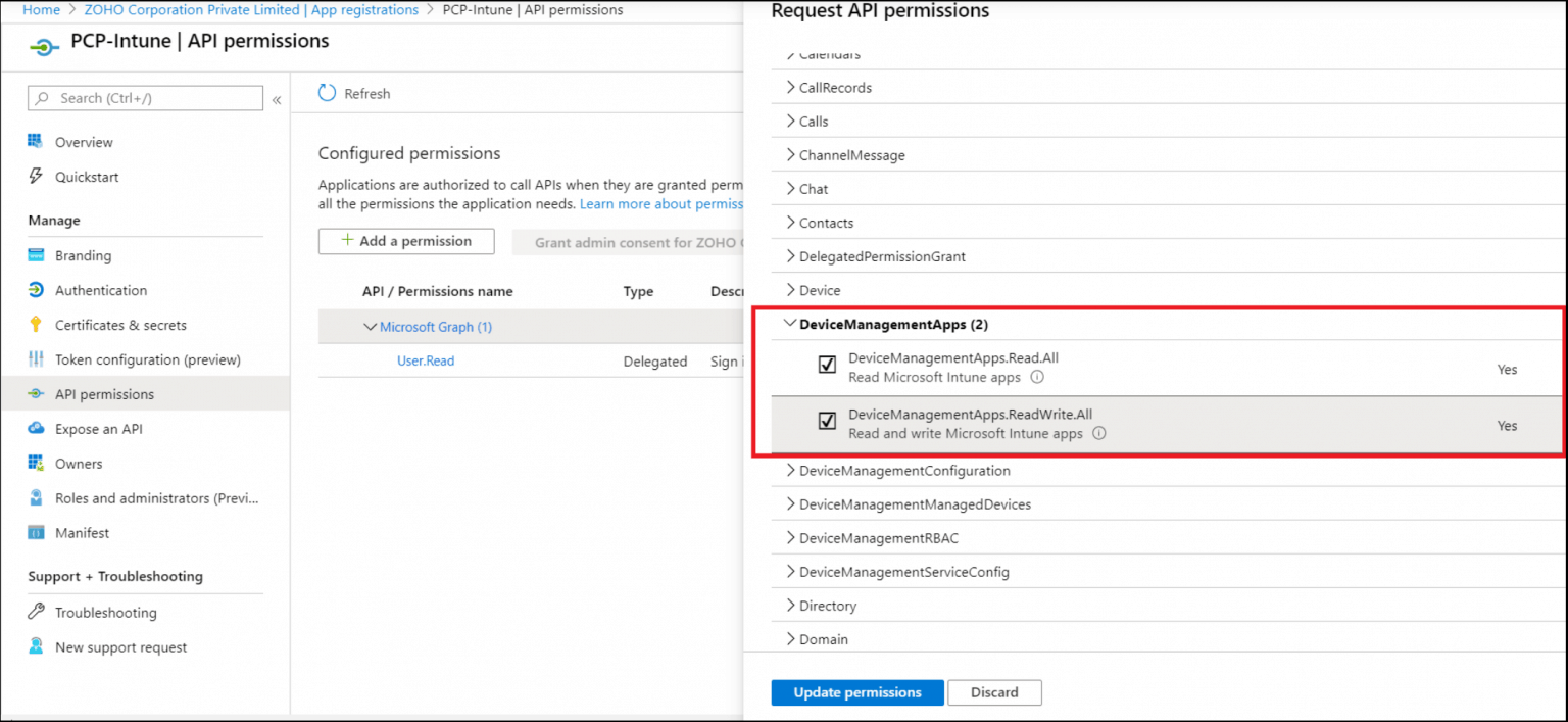 Intune Application Management Using Manageengine Patch Connect Plus Htmd Blog