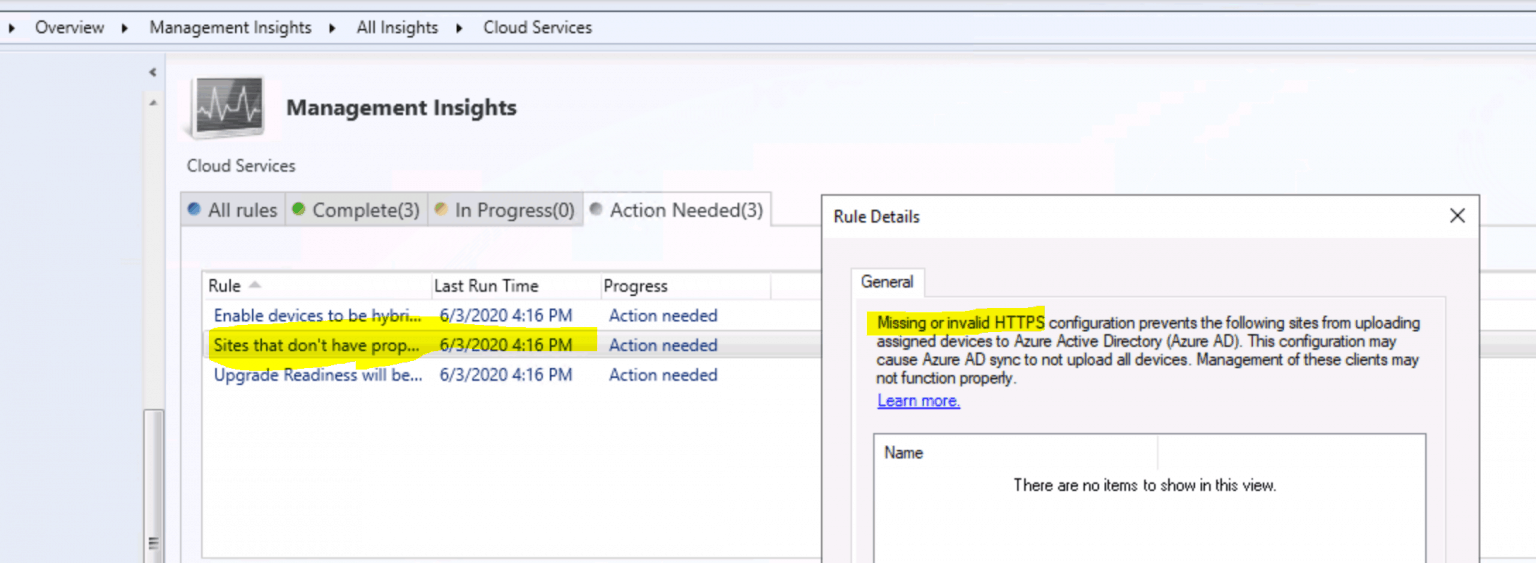 Fix Sccm Sites That Dont Have Proper Configuration Issue Configmgr Htmd Blog