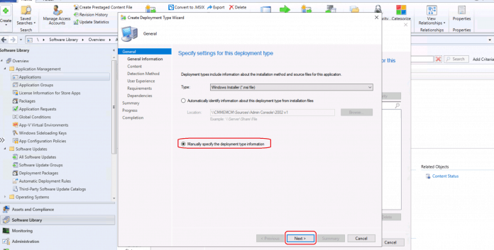 ConfigMgr Admin Console Silent Install Application Using SCCM HTMD Blog ConfigMgr Admin Console Silent Install Application Using SCCM HTMD Blog