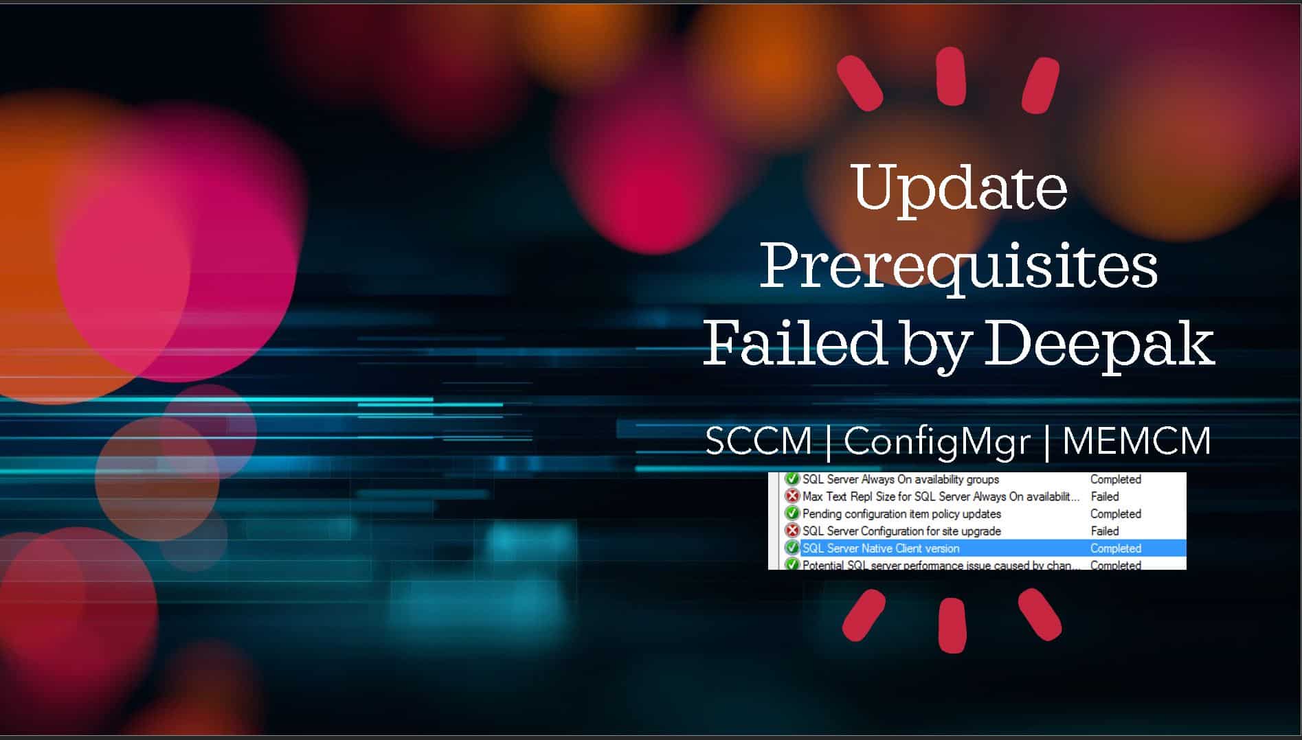 FIX SCCM Update Prerequisite Check Failed Errors Issue| ConfigMgr HTMD Blog FIX SCCM Update Prerequisite Check Failed Errors Issue| ConfigMgr HTMD Blog