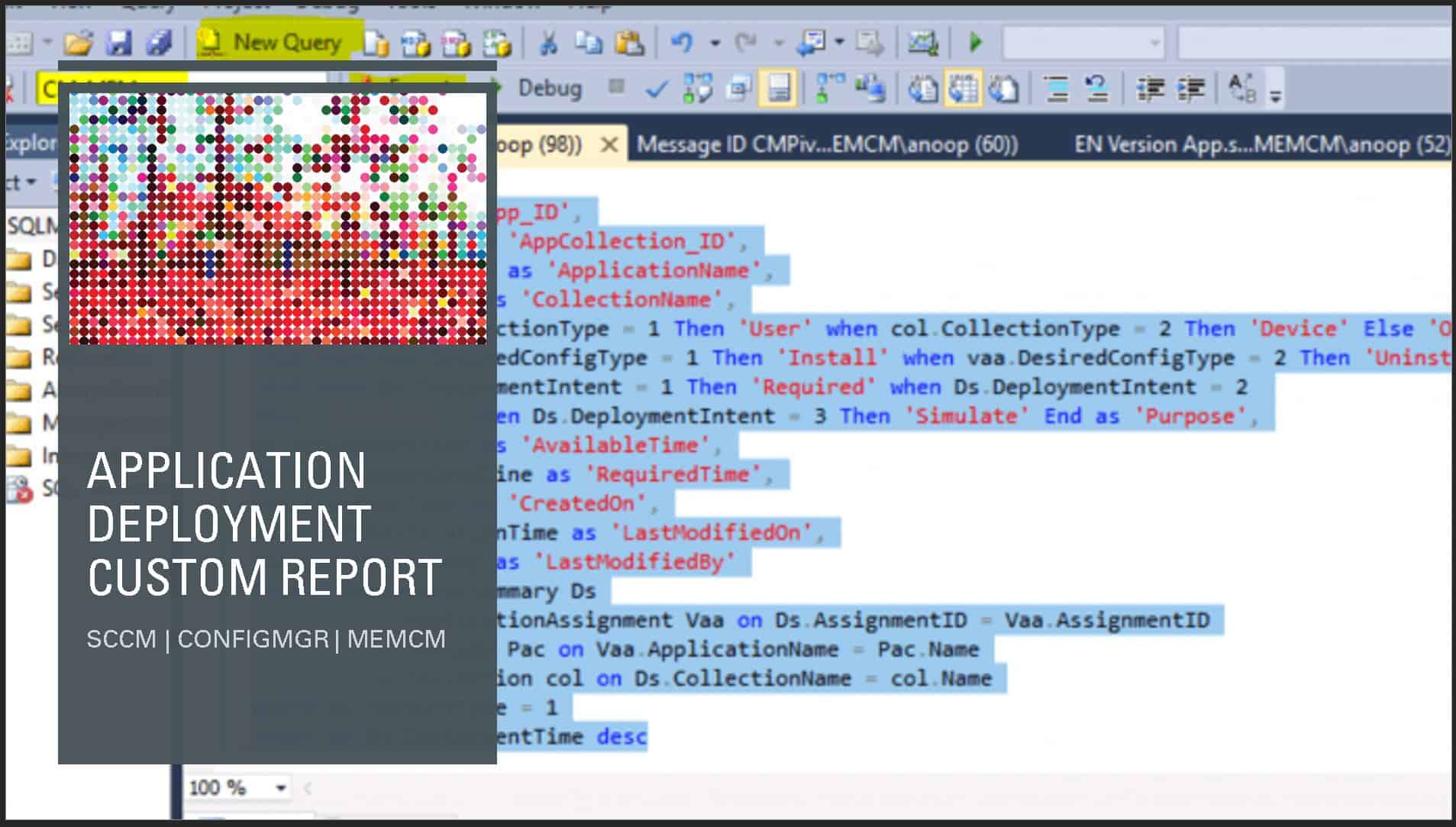 SCCM Application Deployment Custom Report SQL Query | ConfigMgr HTMD Blog SCCM Application Deployment Custom Report SQL Query | ConfigMgr HTMD Blog