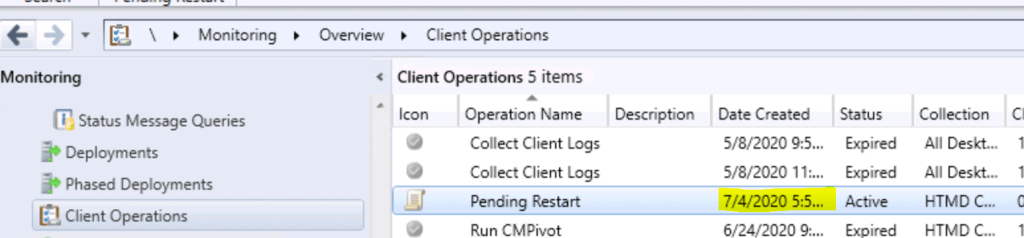 Restart Windows 10 Device Using SCCM | ConfigMgr HTMD Blog Restart Windows 10 Device Using SCCM | ConfigMgr HTMD Blog
