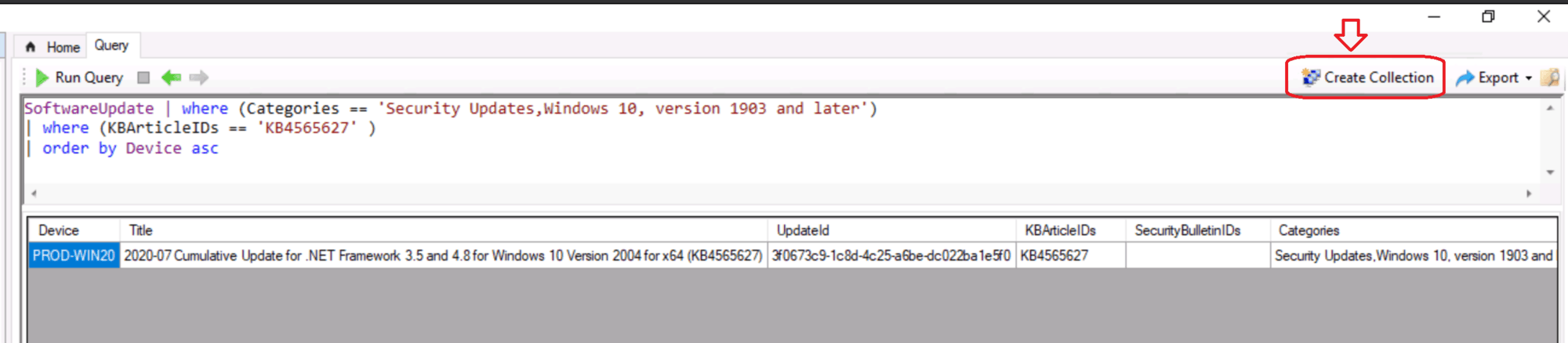 Find Devices Missing Patches Using ConfigMgr CMPivot Query | SCCM HTMD Blog