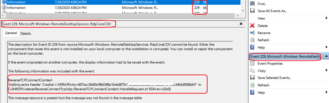 Understanding Tcp Reverse Connect Flow For Avd Using Event Logs Htmd Blog