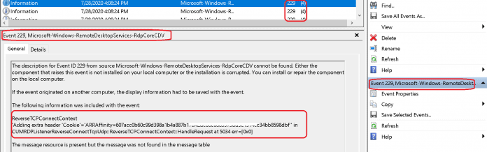 Understanding Tcp Reverse Connect Flow For Avd Using Event Logs Htmd Blog