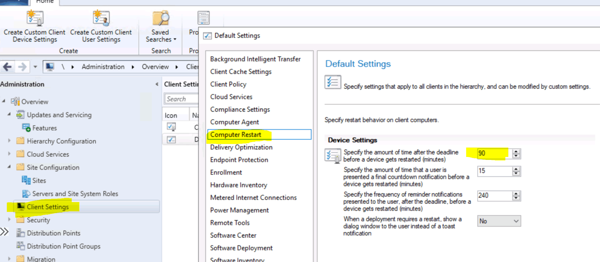 Restart Windows 10 Device Using SCCM | ConfigMgr HTMD Blog Restart Windows 10 Device Using SCCM | ConfigMgr HTMD Blog
