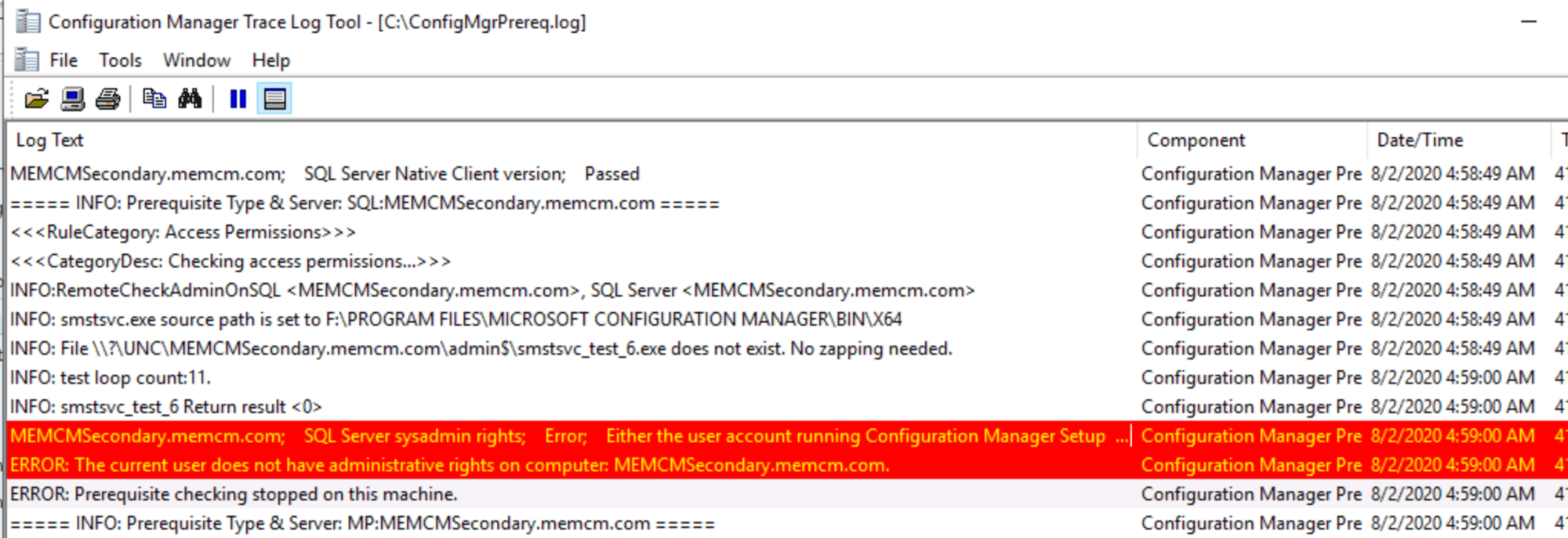 SCCM Secondary Server Installation Failed Error | ConfigMgr | Fix HTMD Blog SCCM Secondary Server Installation Failed Error | ConfigMgr | Fix HTMD Blog