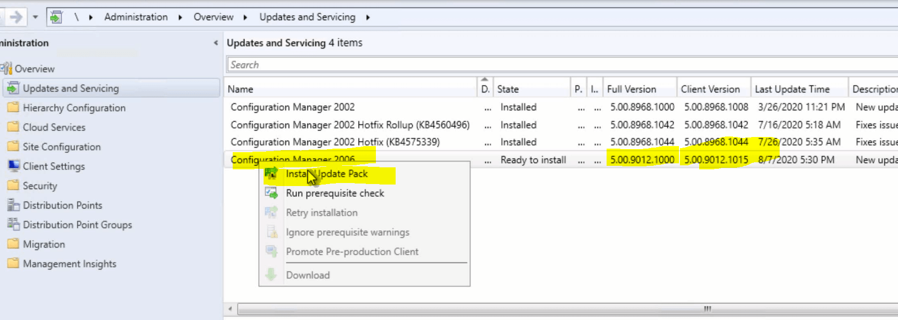 SCCM Primary Server Upgrade To 2006 | ConfigMgr | Guide | Step By Step ...