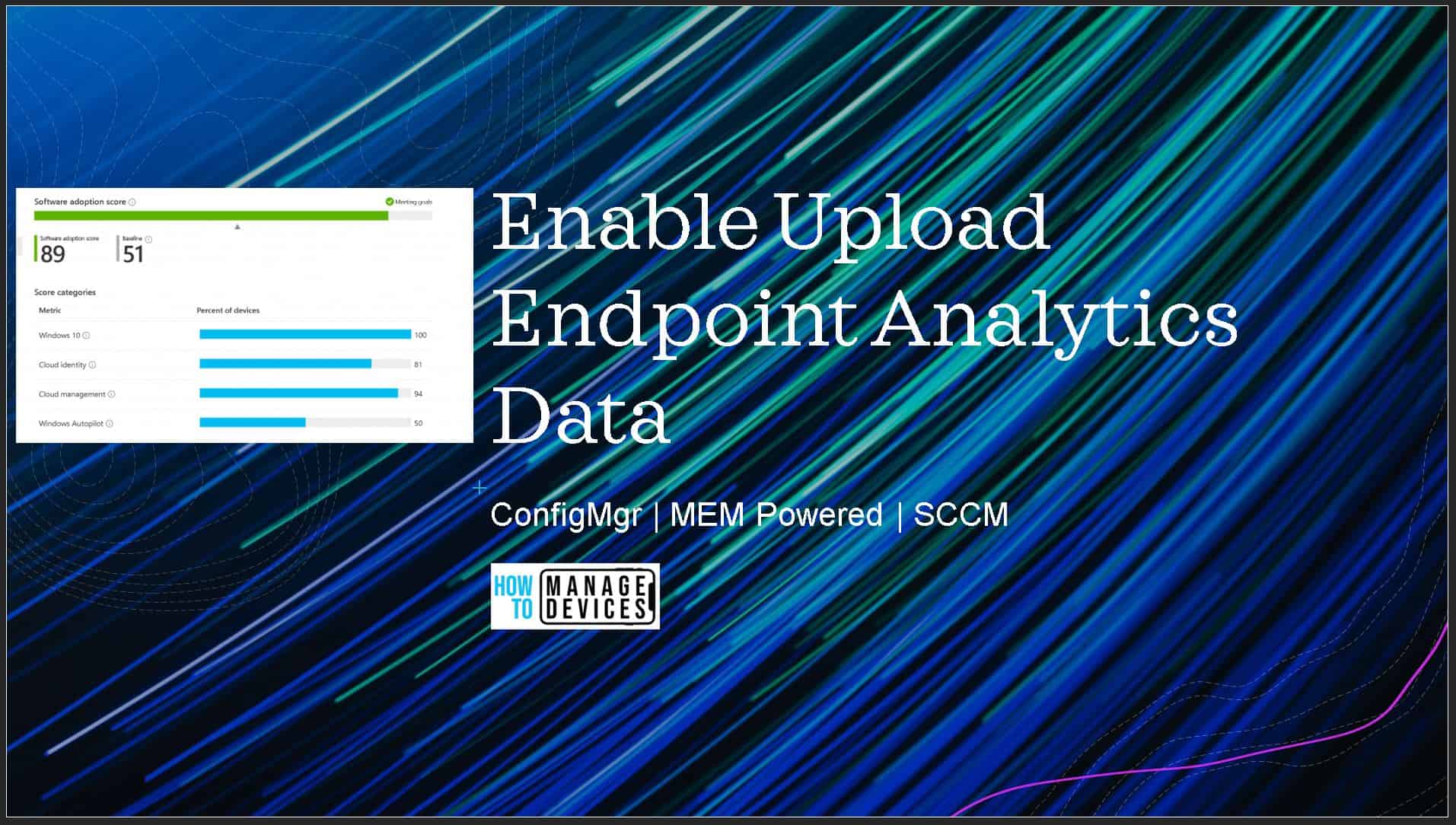 ConfigMgr Enable Upload Endpoint Analytics Data | SCCM HTMD Blog ConfigMgr Enable Upload Endpoint Analytics Data | SCCM HTMD Blog