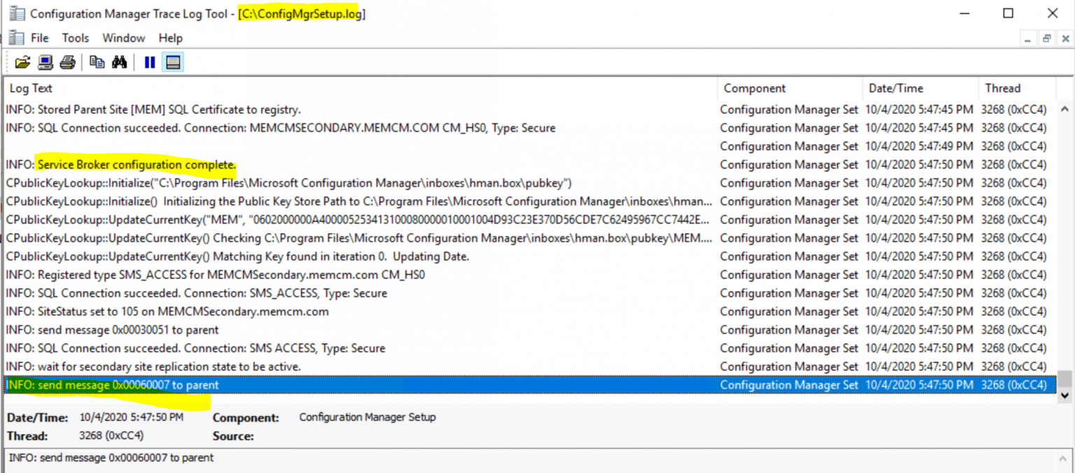SCCM Secondary Server Hotfix Installation Guide | ConfigMgr HTMD Blog
