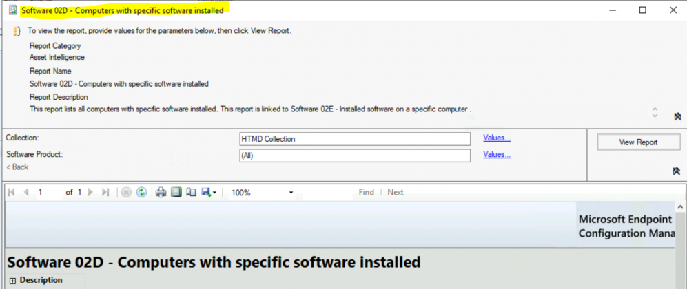 SCCM ConfigMgr Asset Intelligence Reports | Default Report ...