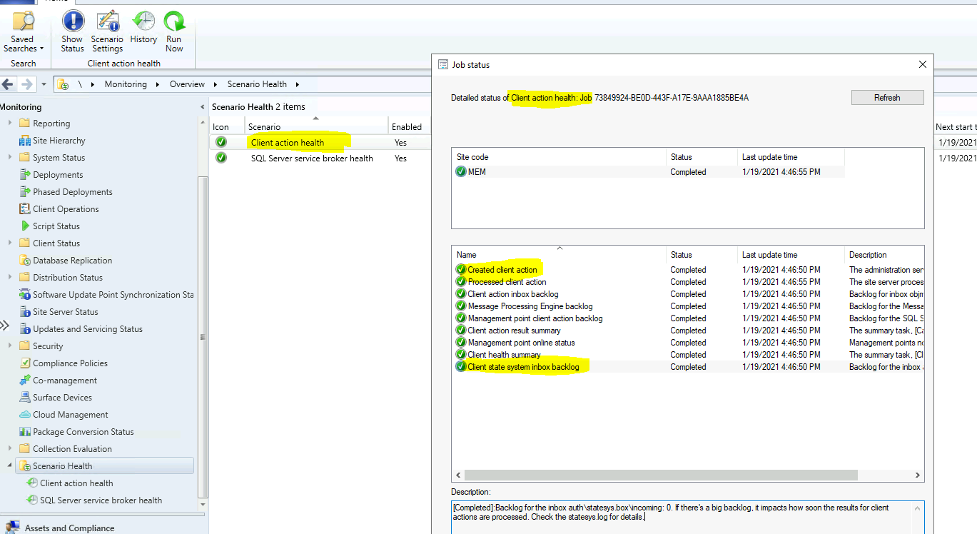 Sccm Scenario Health Checks Configmgr Configuration Manager Htmd Blog