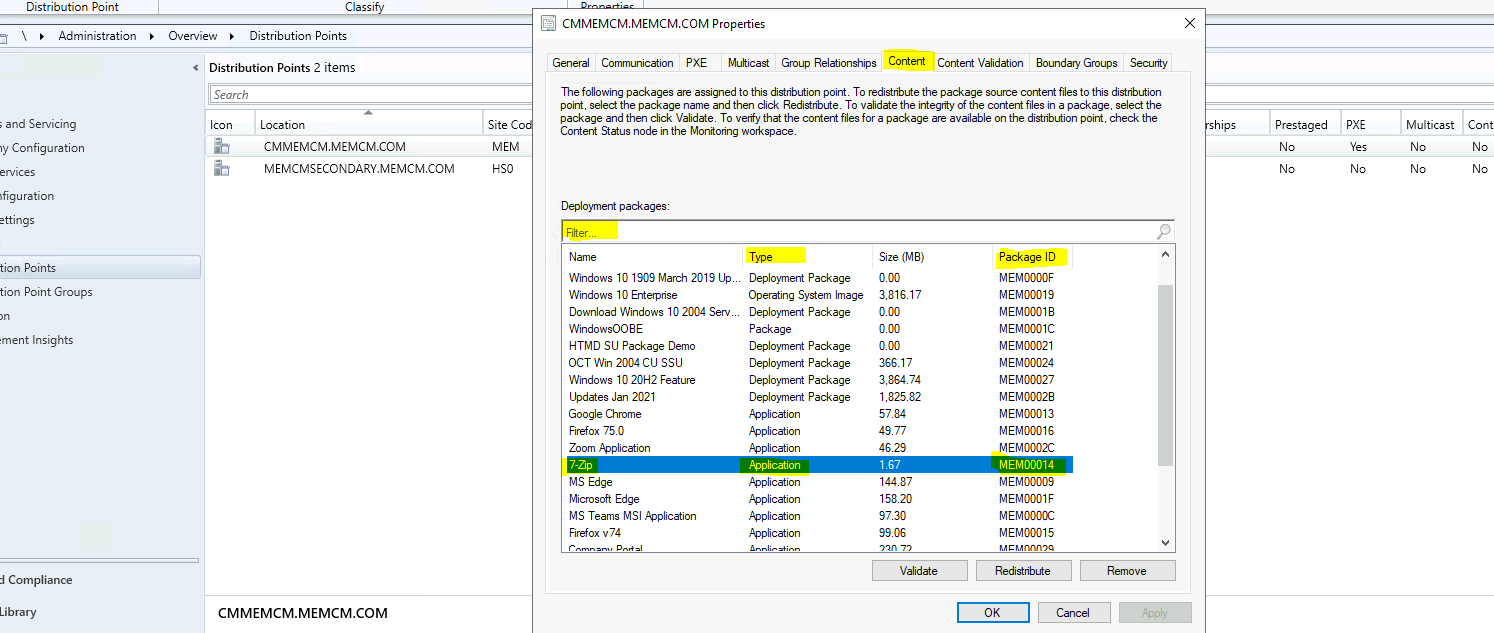 Best Place To Find Package IDs For SCCM Application HTMD Blog