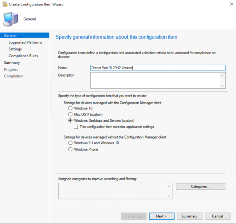 How To Create Sccm Configuration Items Configuration Baselines Htmd Blog