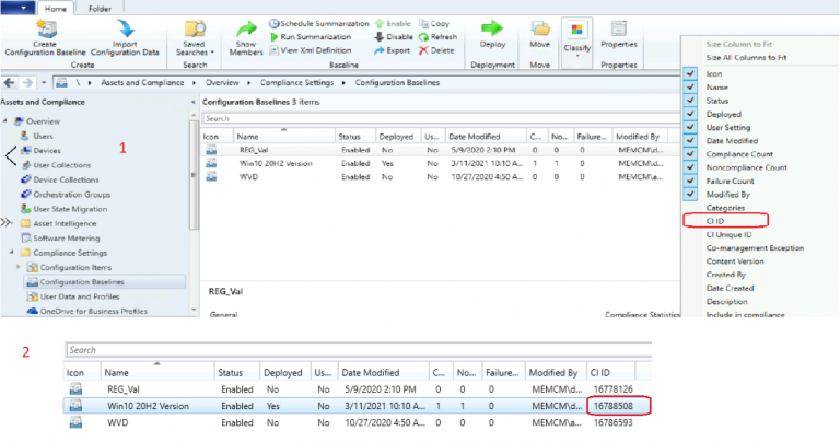 Sql Query For Sccm Configuration Baselines Results Configmgr Htmd Blog