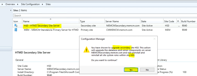ConfigMgr Secondary Server Upgrade Step By Best Step Guide | SCCM HTMD ConfigMgr Secondary Server Upgrade Step By Best Step Guide | SCCM HTMD