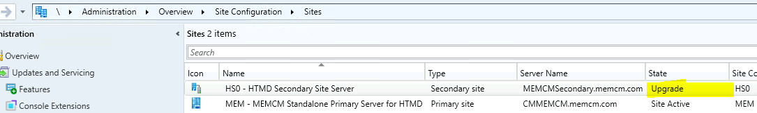 ConfigMgr Secondary Server Upgrade Step By Best Step Guide | SCCM HTMD