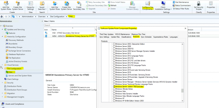 AVD Windows 10 Multi-Session Patching With SCCM Product Selection HTMD Blog AVD Windows 10 Multi-Session Patching With SCCM Product Selection HTMD Blog