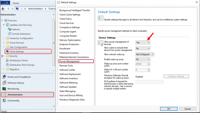 Configure Power Management In Configuration Manager Configmgr Sccm Htmd Blog 0728