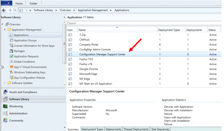 How To Deploy Support Center Using Sccm Troubleshooting Tool Configmgr Htmd Blog