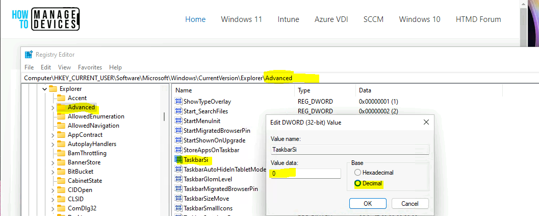 How To Change The Taskbar Size In Windows 11 Easiest Method HTMD Blog